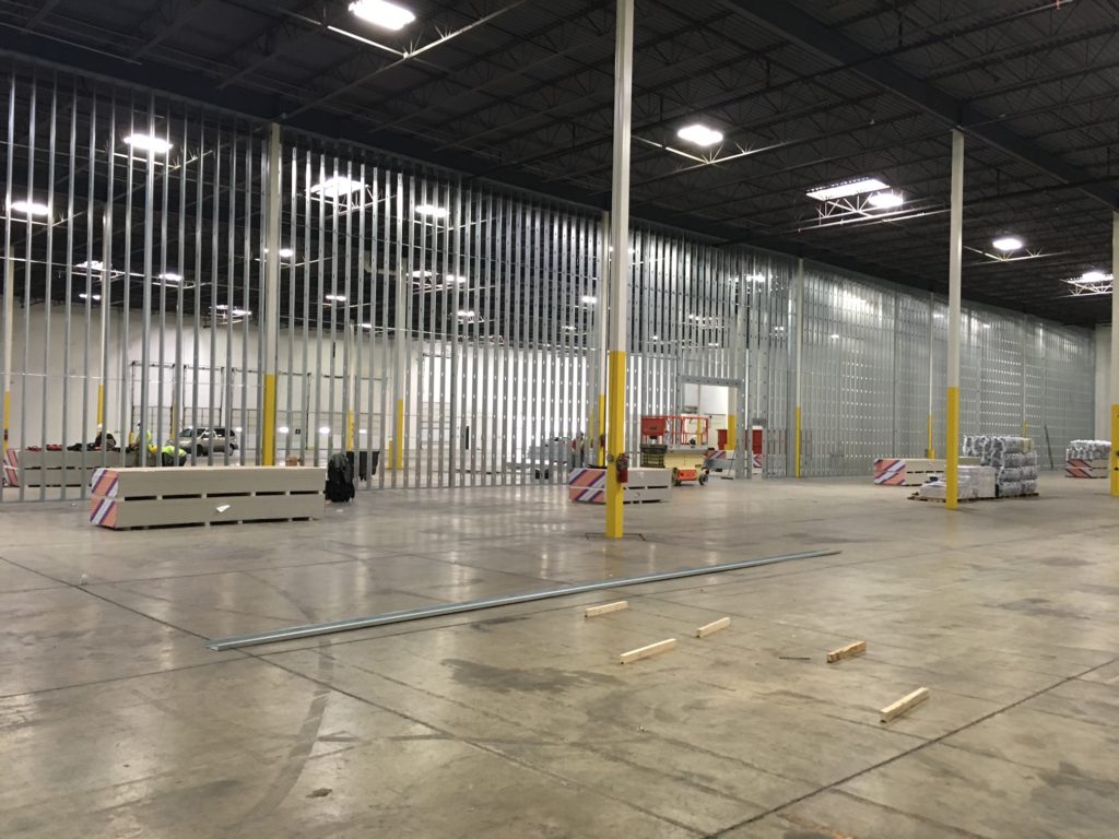 New Demising Wall – Advanced Construction Group